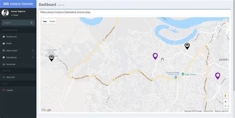 download source code sistem informasi geografis gis sekolah dan