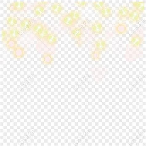 노란색 반짝이 일러스트 발렌타인 사랑 심장 조명 효과 하트빛나는전구 Png 일러스트 무료 다운로드 Lovepik