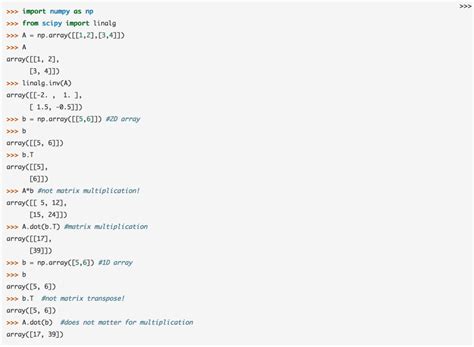 SciPyによる線形代数 scipy linalg ①SciPy入門 Liberal Arts diary