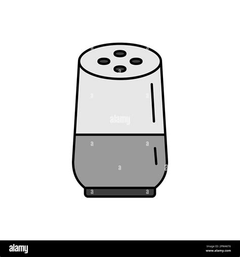 Smart Home Speaker With Digital Virtual Assistant Color Vector Grayscale Icon Graph Symbol For