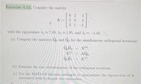 Solved Please Help With Part C For Matlab Code Thank You Chegg