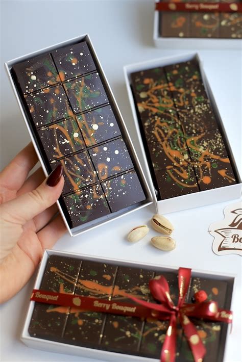 🍫 Дубайский шоколад темный с фисташковой начинкой купить с доставкой по Москве и СПб