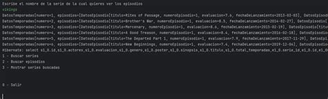 [duda] no se suben los episodios a mi base de datos java