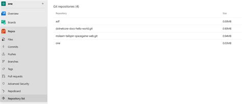 Azure Devops Show All Repositories From The Project Stack Overflow