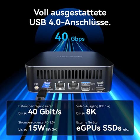 Geekom Gt Mega Ki Mini Pc Intel Core U H U H