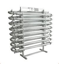 Double Pipe Heat Exchanger Bimetallic Aluminum Extruded Finned Tubes