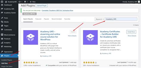 how to use academy elementor addons academy lms