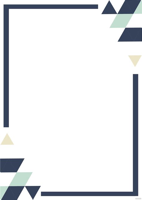 Business Page Border In Illustrator Word Download