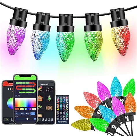 Avatar Controls 50 Count 33 Ft Multi Function Multicolor Led Plug In