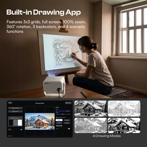 Caydo P3 Art Projector Drawing Projector With Exclusive Art Drawing