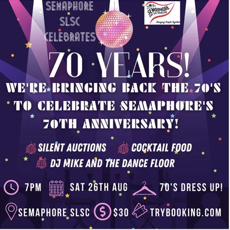 Semaphore Slsc 70th Anniversary Semaphore Surf Life Saving Club