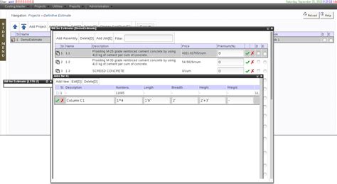 Demolition Estimating Spreadsheet — Db