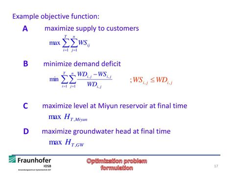 Ppt A Simulation Optimization Based Decision Support System For Water Allocation Powerpoint