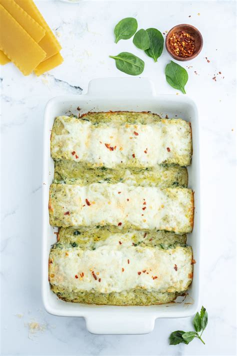 Pesto Lasagna Rolls Recipe Girl®