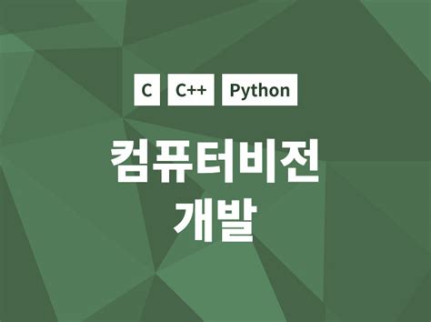 영상처리를 이용한 프로그램 개발해 드립니다 크몽