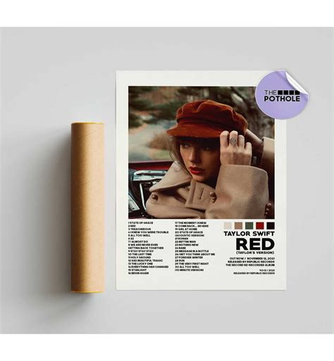 Taylor Swift Posters Red Taylor S Version Poster Inspire Uplift