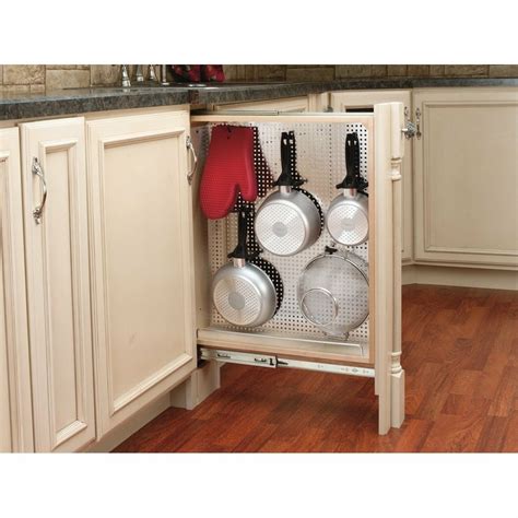 REV A SHELF 6 Stainless Steel Base Filler Pullout Rev A Shelf 434 BF 6SS