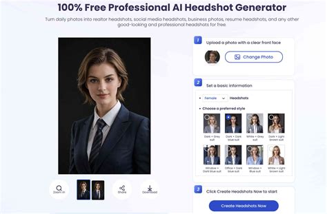 Linkedin Headshot Ai Free Use Your Ultimate Ai Headshot Generator