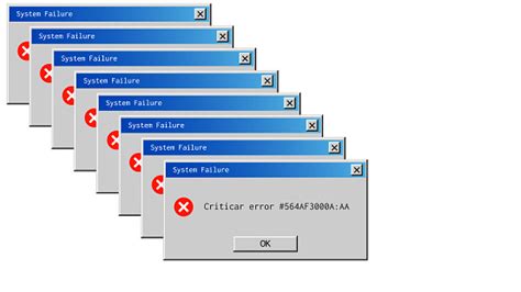 classic window alert dialog box of system error stock illustration