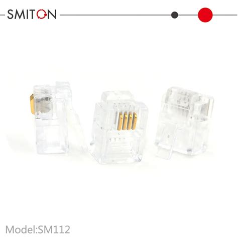 6 Pin Connector Utp Rj11 6p4c Modular Plug Buy 6p4c Modular Plug Utp Rj11 6p4c Modular Plug 6