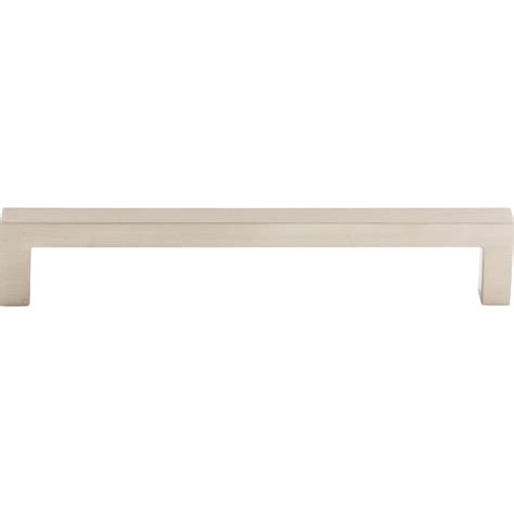 Nouveau Collection Square Bar 6 516 Centers Bar Pull In Brushed