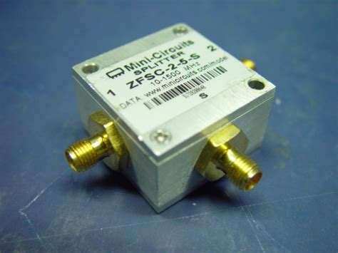 Mini Circuits Sma Power Splittercombiner Zfsc 2 5 S Ebay