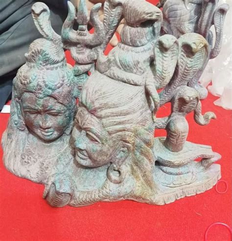 Gemstone Ruby Shiv Parvati Statue Home At ₹ 25000 Piece In Jaipur Id 2854696171288