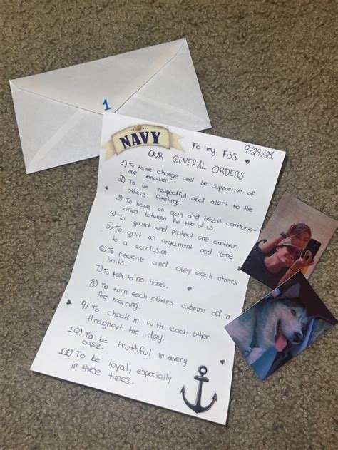 Thoughtful Letter Ideas For Your Navy Bootcamp Girlfriend