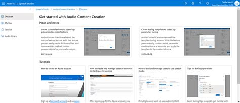 Azure OpenAI Text To Speech Voice
