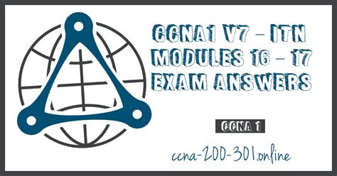 CCNA1 V7 ITN Modules 16 17 Exam Answers CCNA 200 301