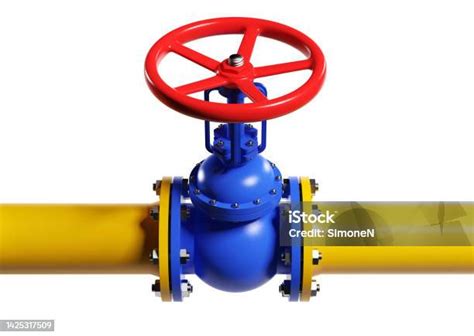 가스 탭이있는 가스 파이프 라인 클리핑 경로가 포함되어 있습니다 3d 그림 가솔린에 대한 스톡 사진 및 기타 이미지 가솔린 건설 산업 게이트 Istock