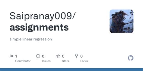 github saipranay009 assignments simple linear regression