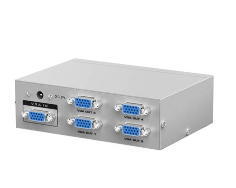 Vga Splitter 250mhz 1 In 4 Out Mt Viki