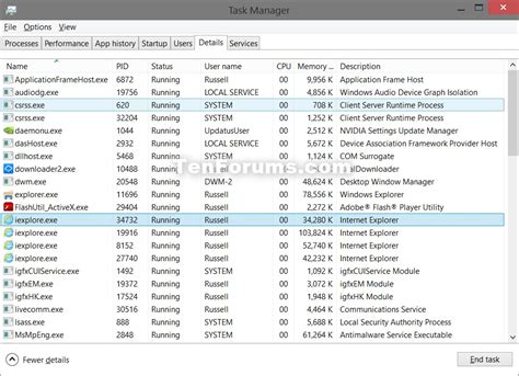 Uac How To Display Kernel Times And Admin Processes In Windows 10