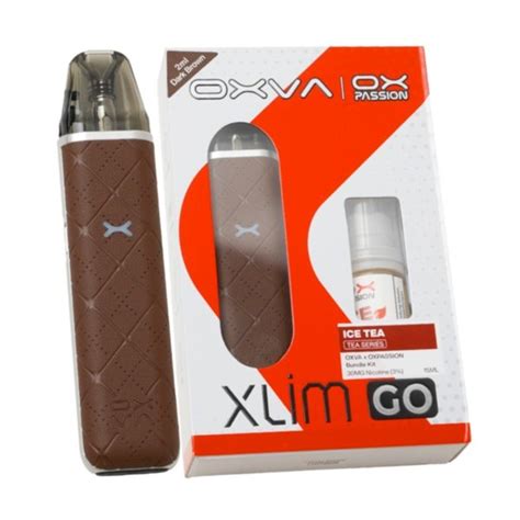 Jual OXVA Xlim GO Pod Kit LIGHT BROWN BUNDLING Authentic Compact Starter Kit Daftar