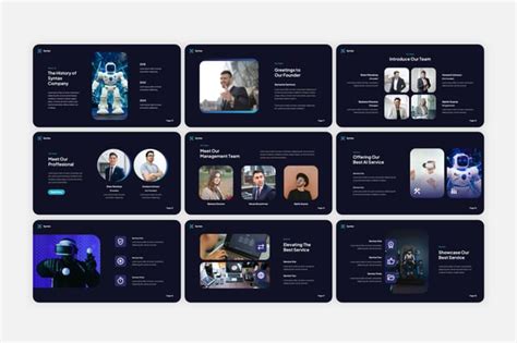 Syntax Artificial Intelligence Keynote Template Incl Blockchain