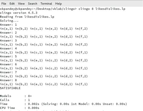 Clingo Answer Set Programming Group Into Two Sets So That Those Who