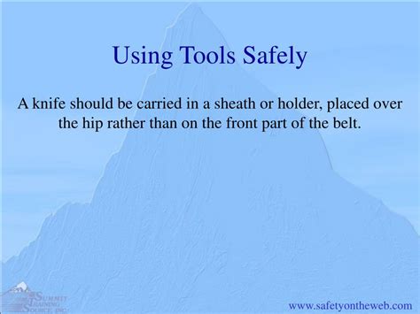 PPT Hand Power Tool Safety PowerPoint Presentation Free Download ID 4865285