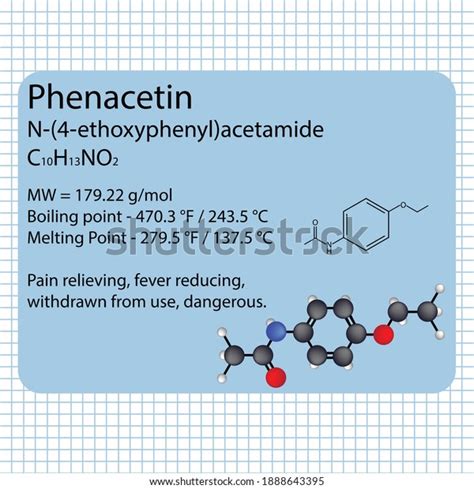Phenacetin Structure