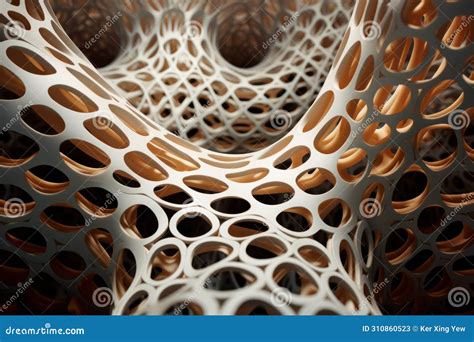 3d Lattice Structure Pulsating And Evolving With Mesmerizing Precision Stock Illustration