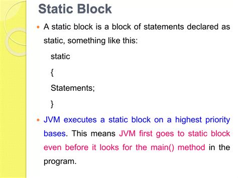 Static Members Javapptx Programming Languages Computing