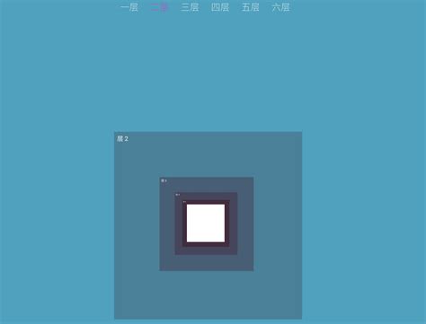 基于js实现放大缩小多个嵌套 Div（镜头拉近拉远效果）