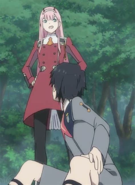 Pin By Sara On Darling In The Franxx Darling In The Franxx Zero Two Anime Romance