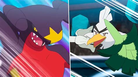 ¡garchomp De Cynthia Derrota Al Sirfetchd De Ash 🔥 PokÉmon Viajes