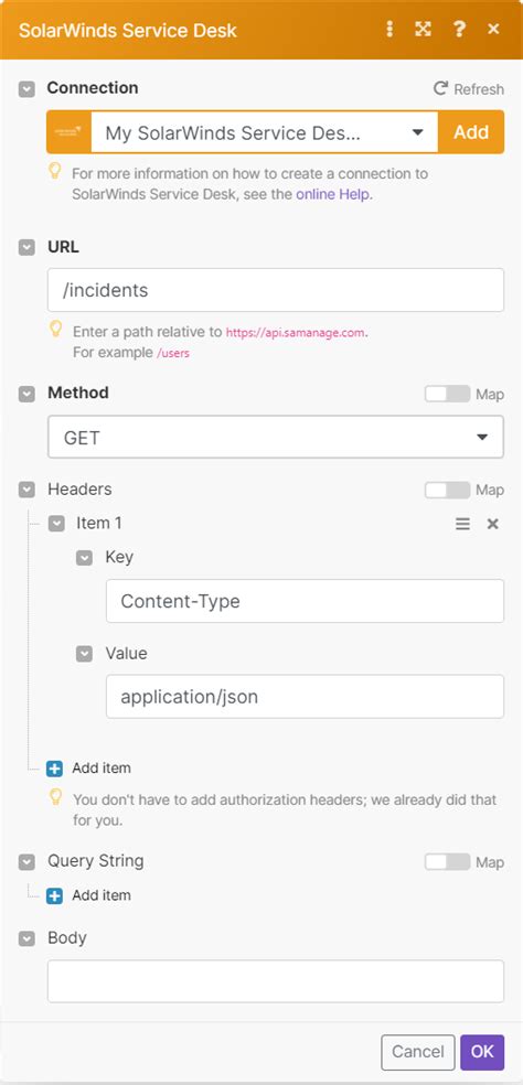 solarwinds service desk