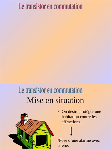 Le Transistor En Commutation Pdf