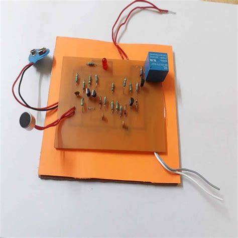 SR Robotics Sound Control Circuit Project Clap Switch SR Robotics