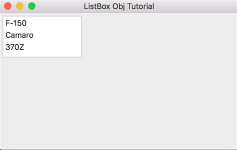Помещаем объекты в виджеты Combobox или Listbox Wxpython 43