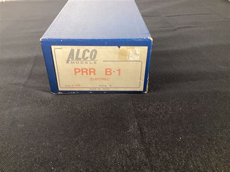 Alco Models Prr B 1 Electric Cat E 109 Ho Scale Mysite