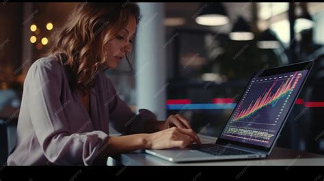 Premium Ai Image Screen Analysis Computer Monitor Analytics Dashboard